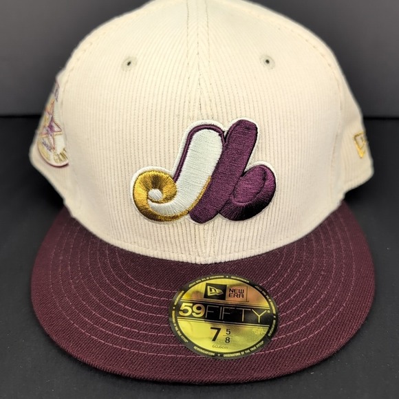 New Era | Accessories | New Era 59fifty Fitted 595 Montreal Expos Hat ...